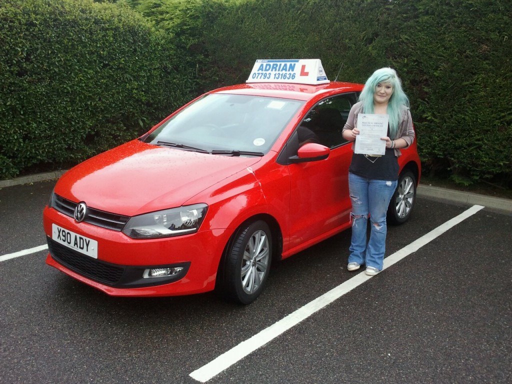 Lizzie Shaw – 1 minor | Adrian Thulborn School of Motoring